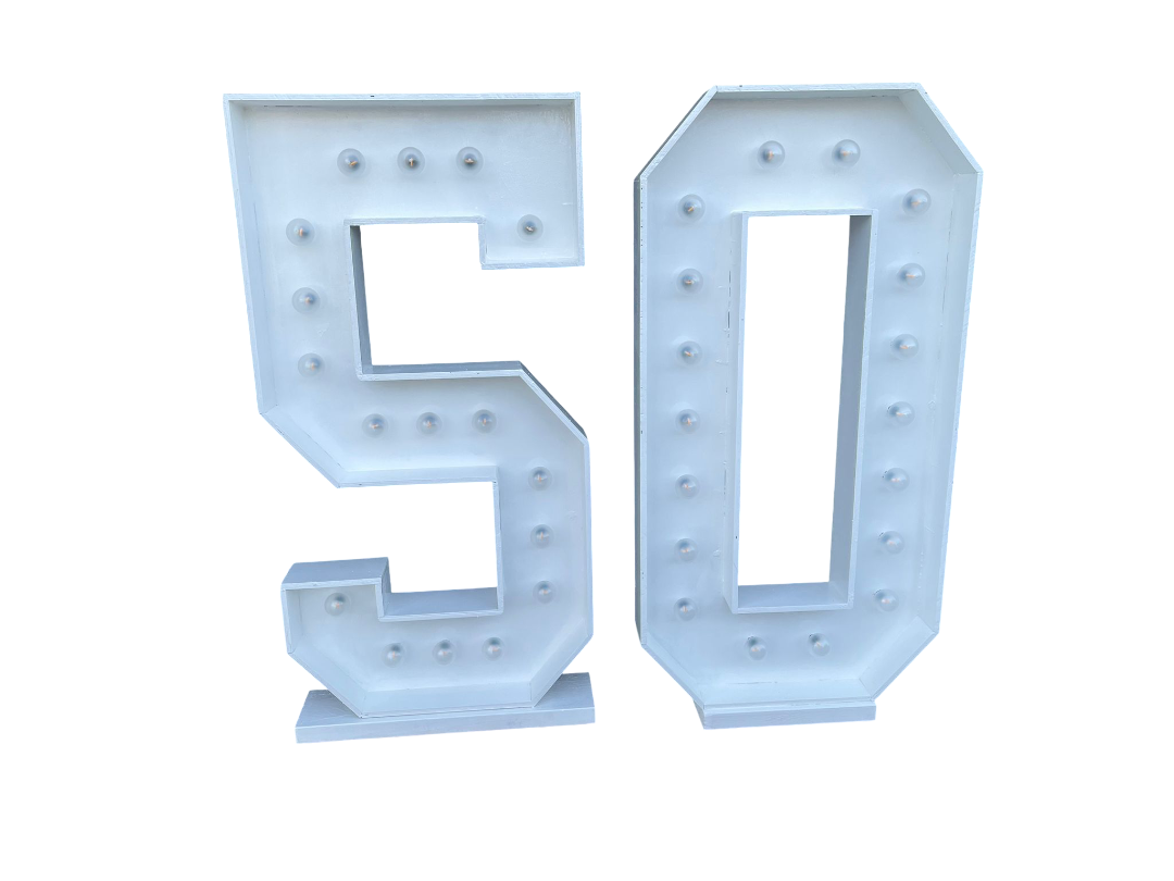 Marquee Numbers – York Rentals